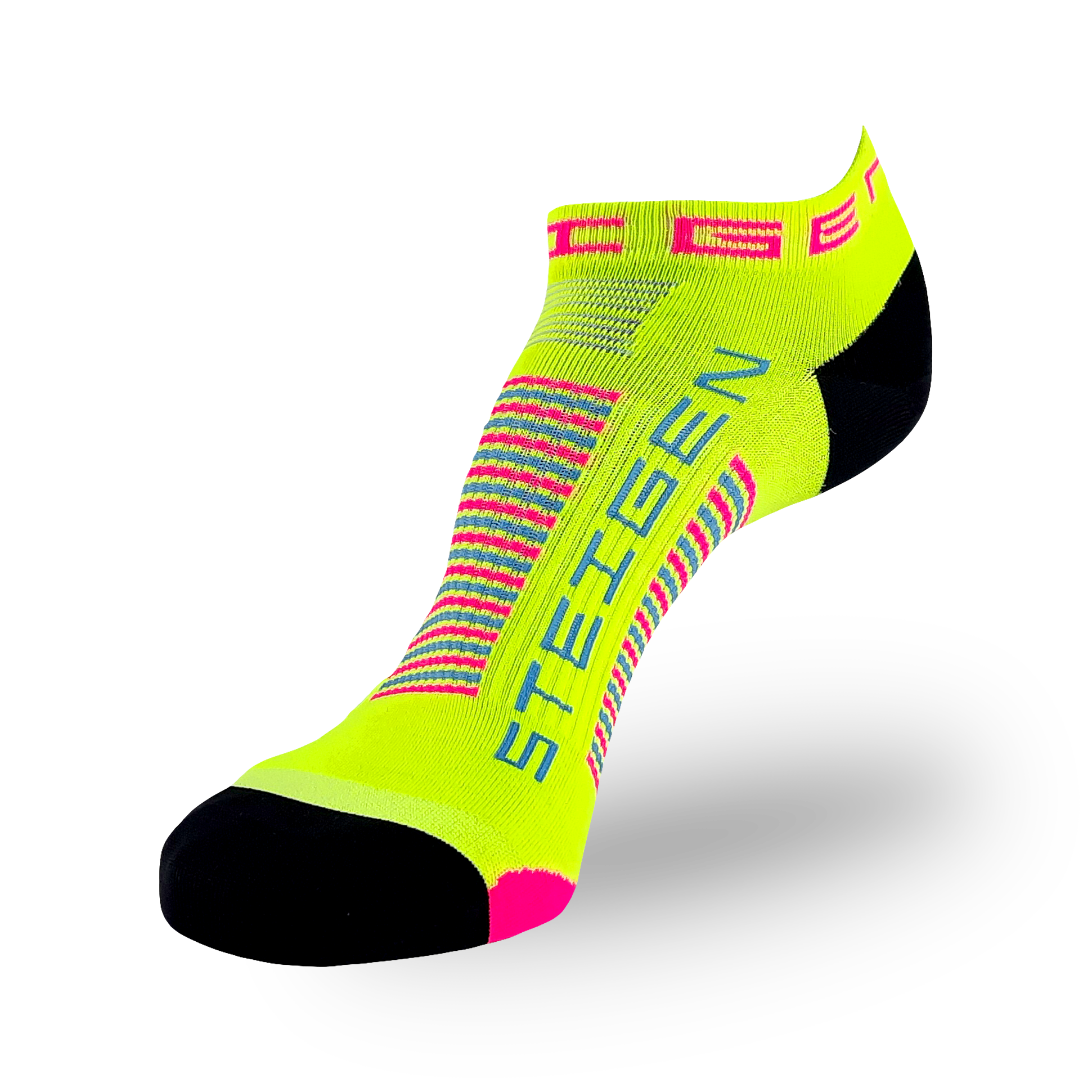 Sherbet Yellow Running Socks Zero Length – Steigen Running Socks ...